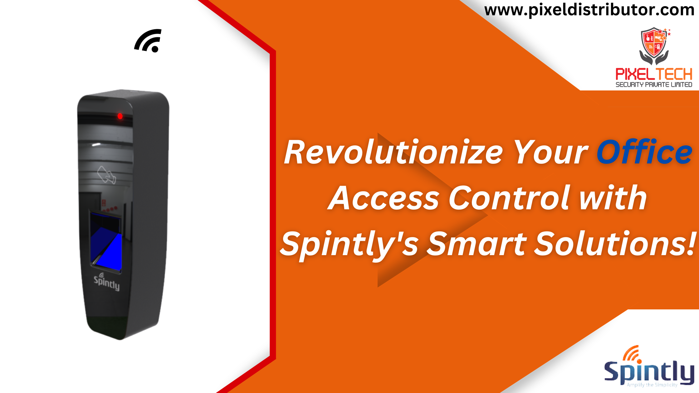 "Revolutionizing Office Access Control: Spintly's Smart Fingerprint ...